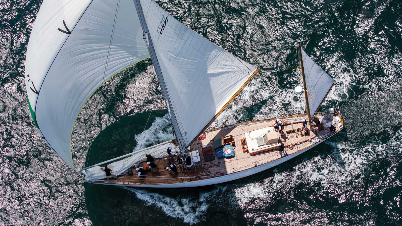 On board with classic boat owner Joseph Robillard